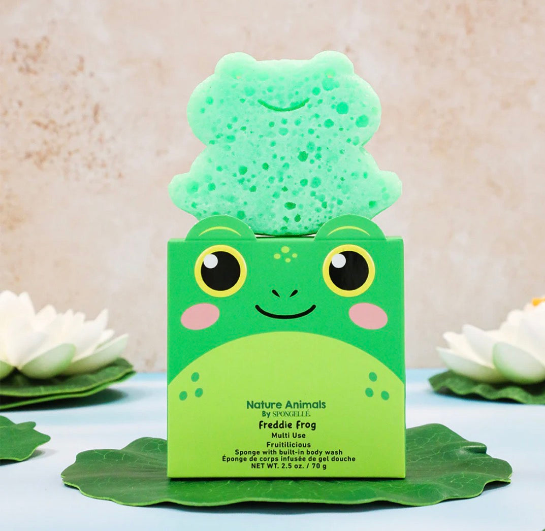 Spongelle Nature Animals Collection-Freddie Frog – Adelaide's Boutique