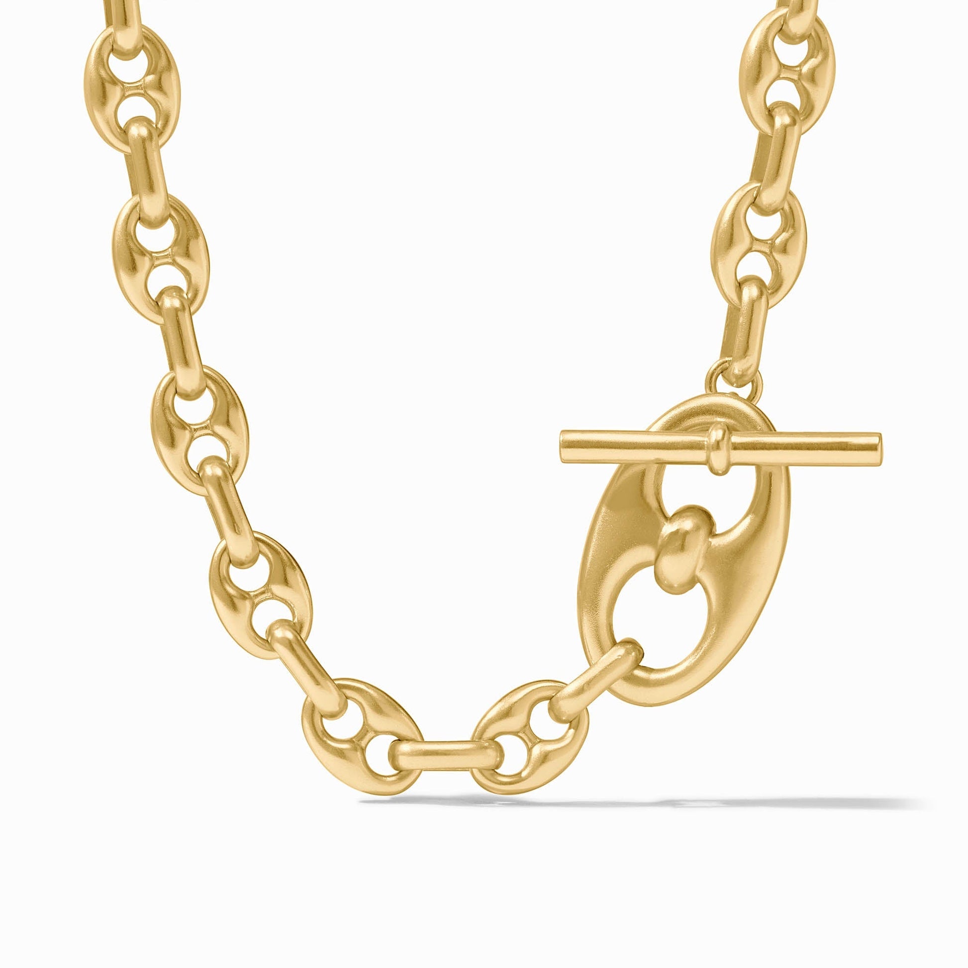 Julie Vos "Laguna" Demi Link Necklace-Gold – Adelaide's Boutique